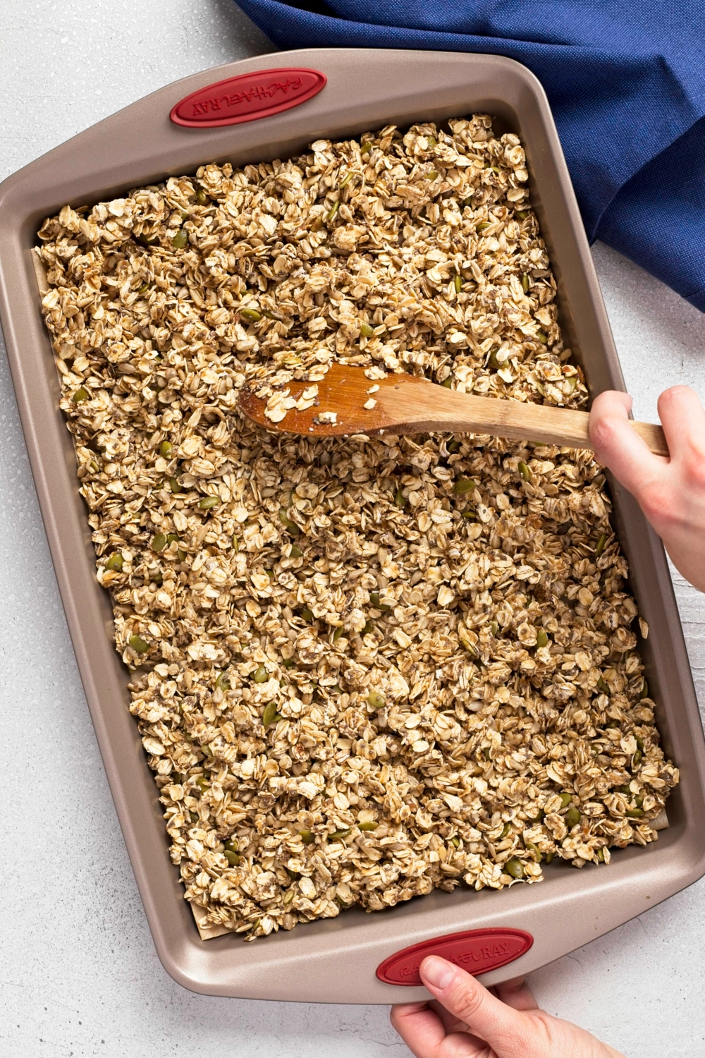 Chunky Granola made with Aquafaba - Wholly Plants Blog