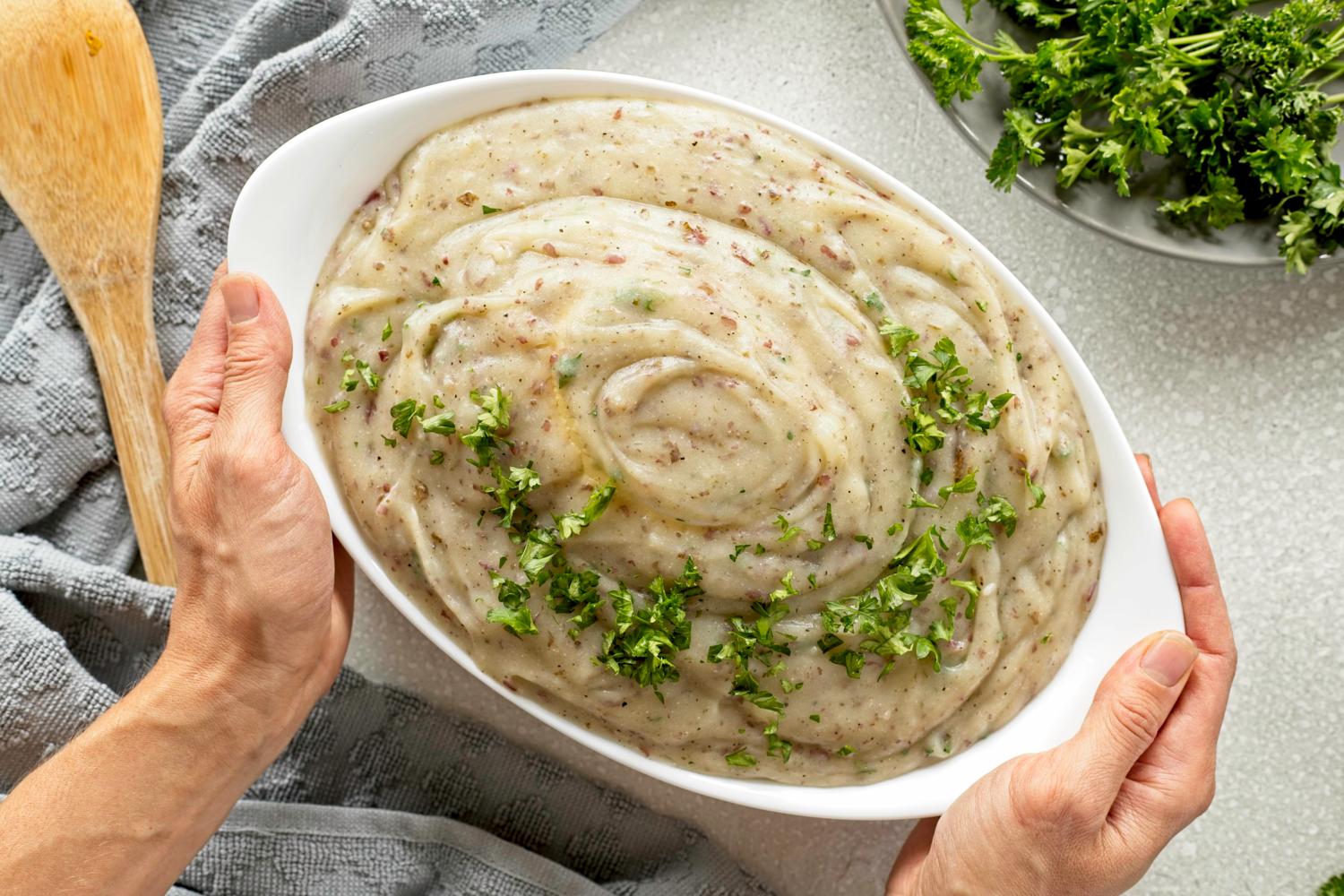 Creamy Plant-Based Mashed Potatoes - Wholly Plants